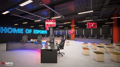 First look inside new esports and gaming centre - Staffordshire University